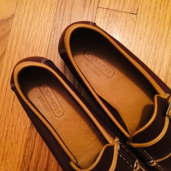 Coach | Shoes | Coach Helene Leather Loafers | Poshmark
